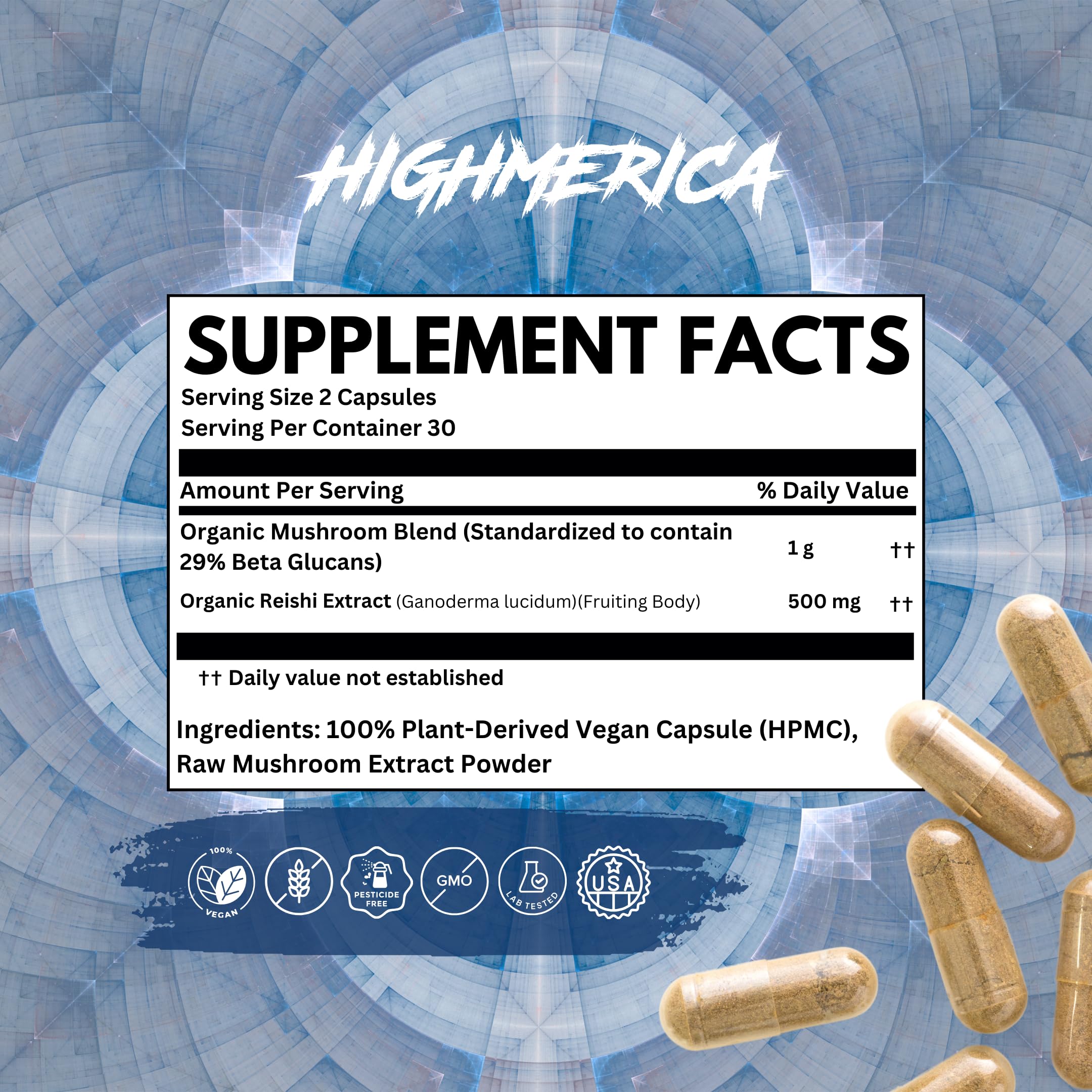 reishi mushrooms for enhanced vitality