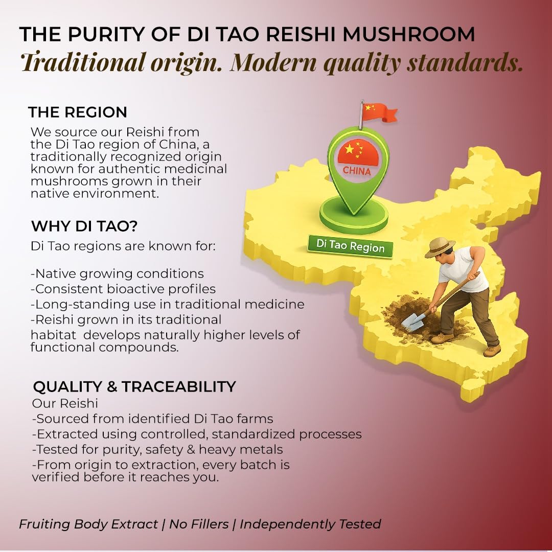 reishi mushrooms for holistic health