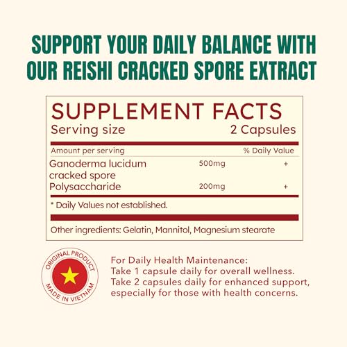 Reishi mushrooms for relaxation and calm