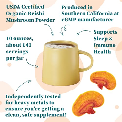 reishi mushrooms for relaxation and calm