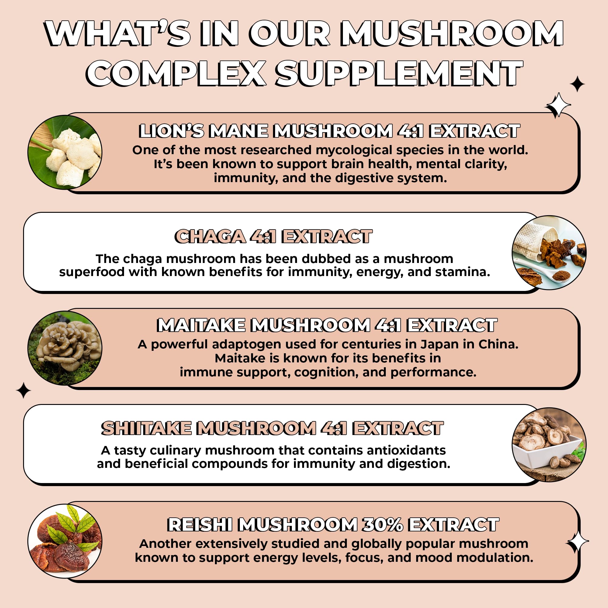 Reishi mushrooms for relaxation and focus