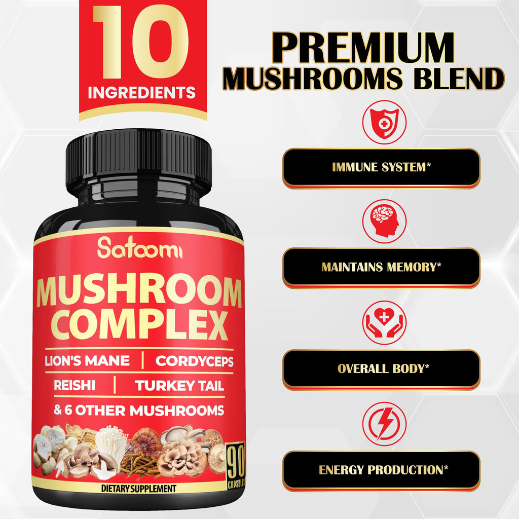 Reishi mushrooms for stress relief