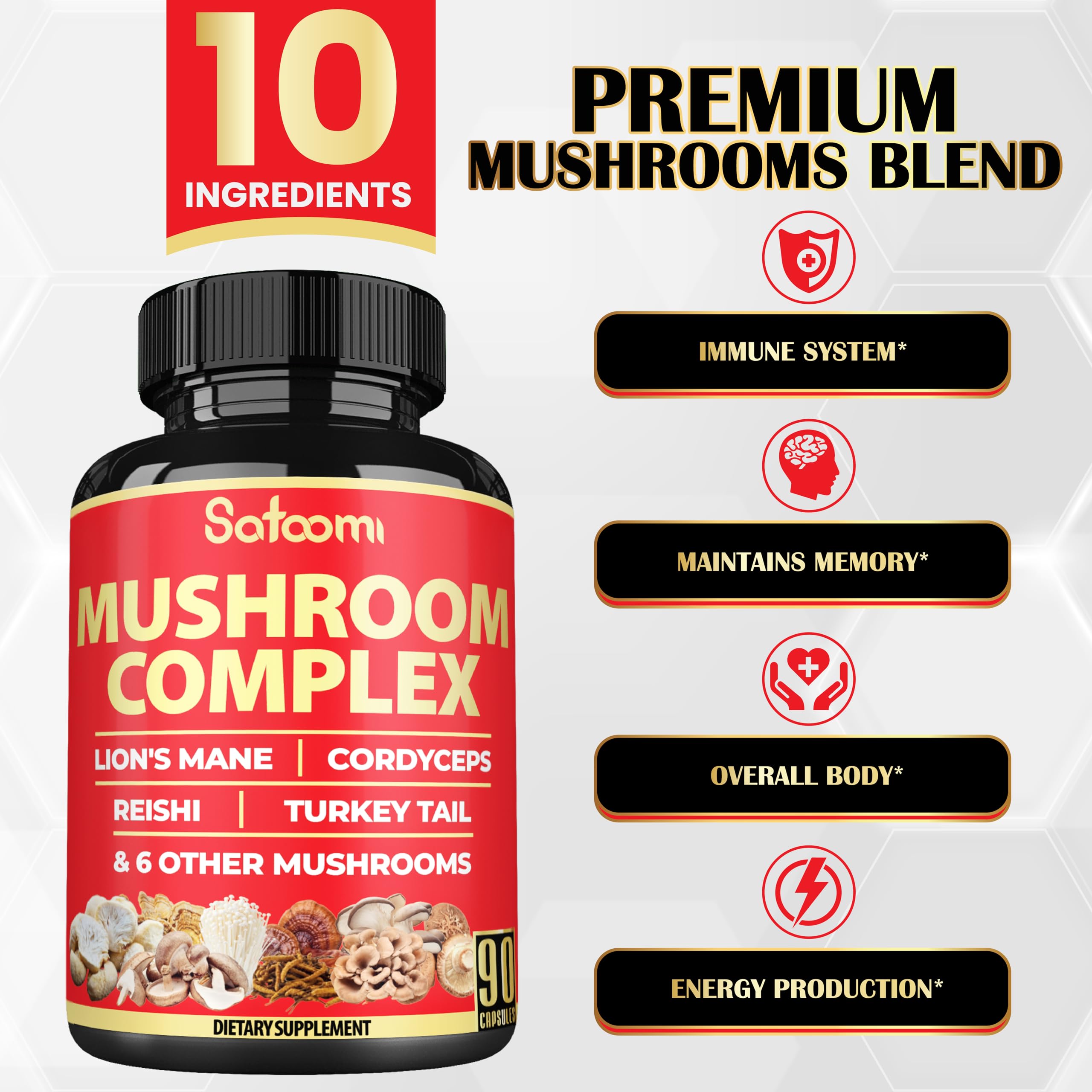 Reishi mushrooms for stress relief