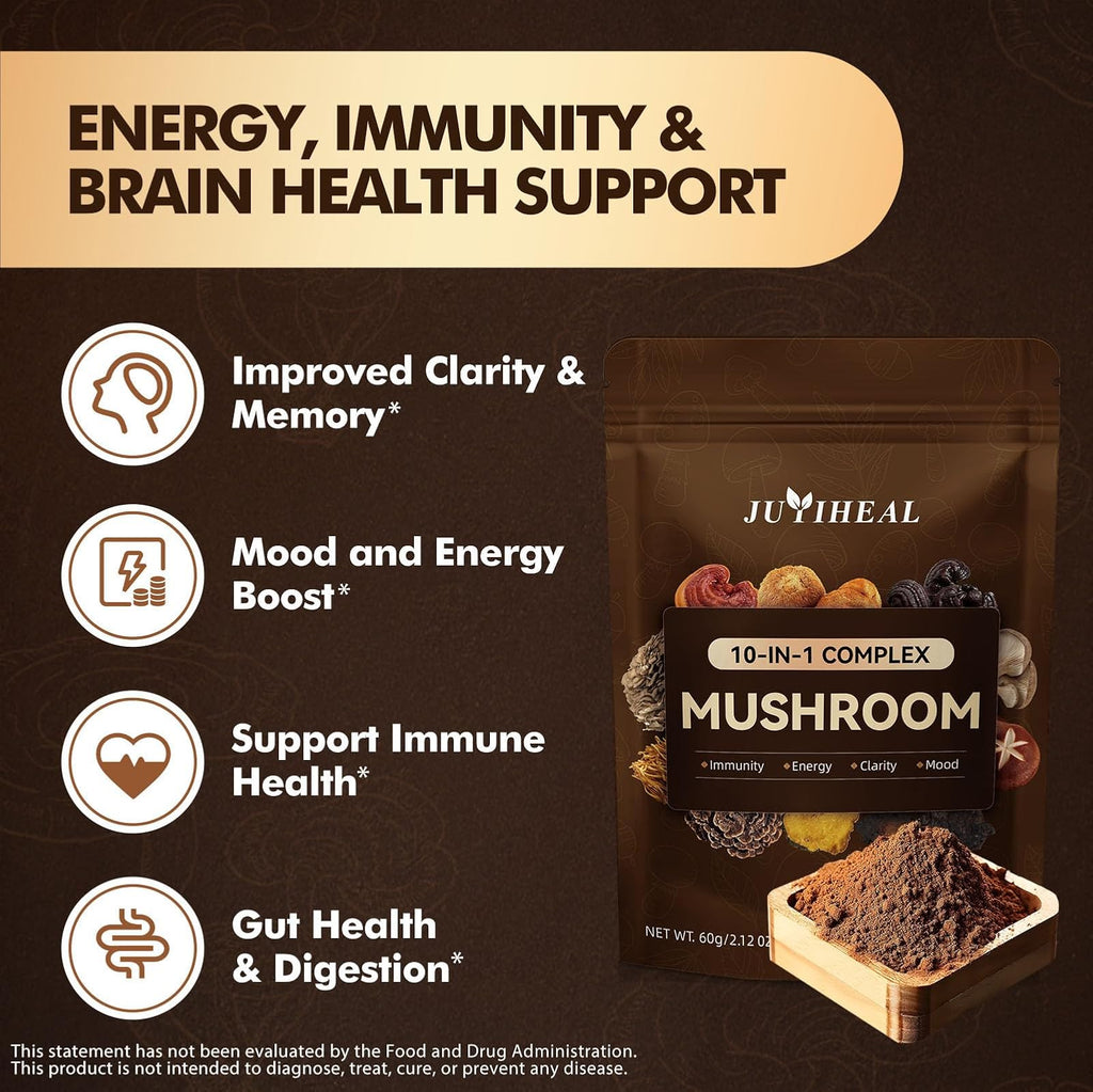 Reishi mushrooms for stress relief