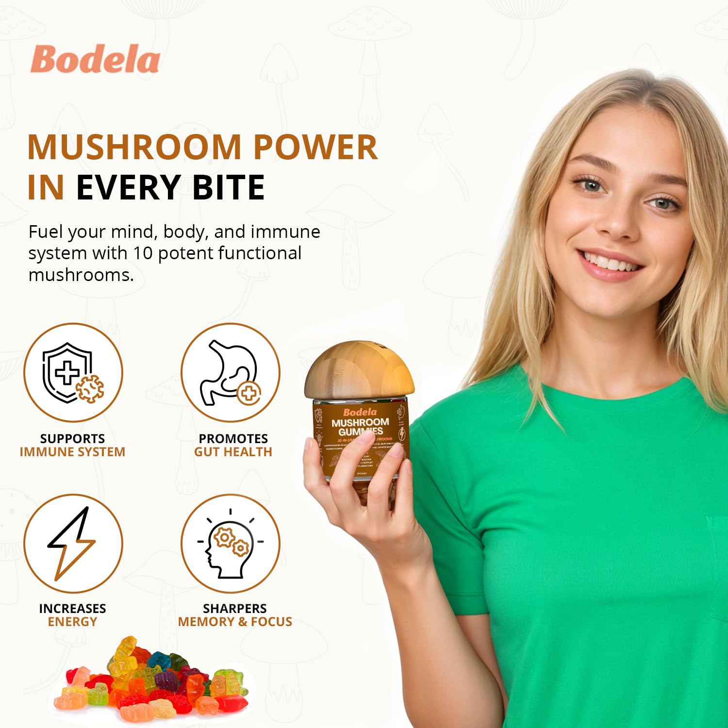 Reishi mushrooms for stress relief