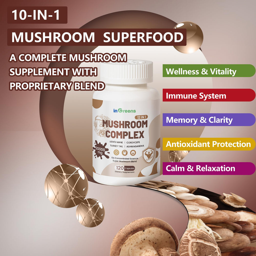 Reishi mushrooms for stress relief