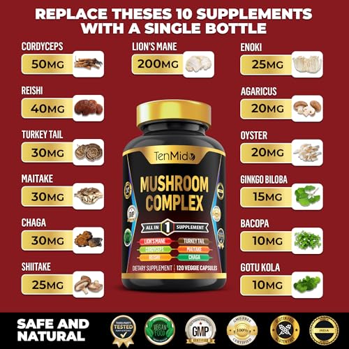 Reishi mushrooms for stress relief