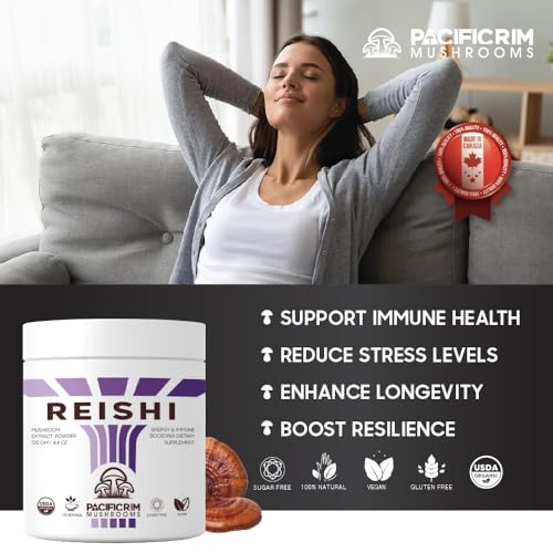 reishi mushrooms for stress relief