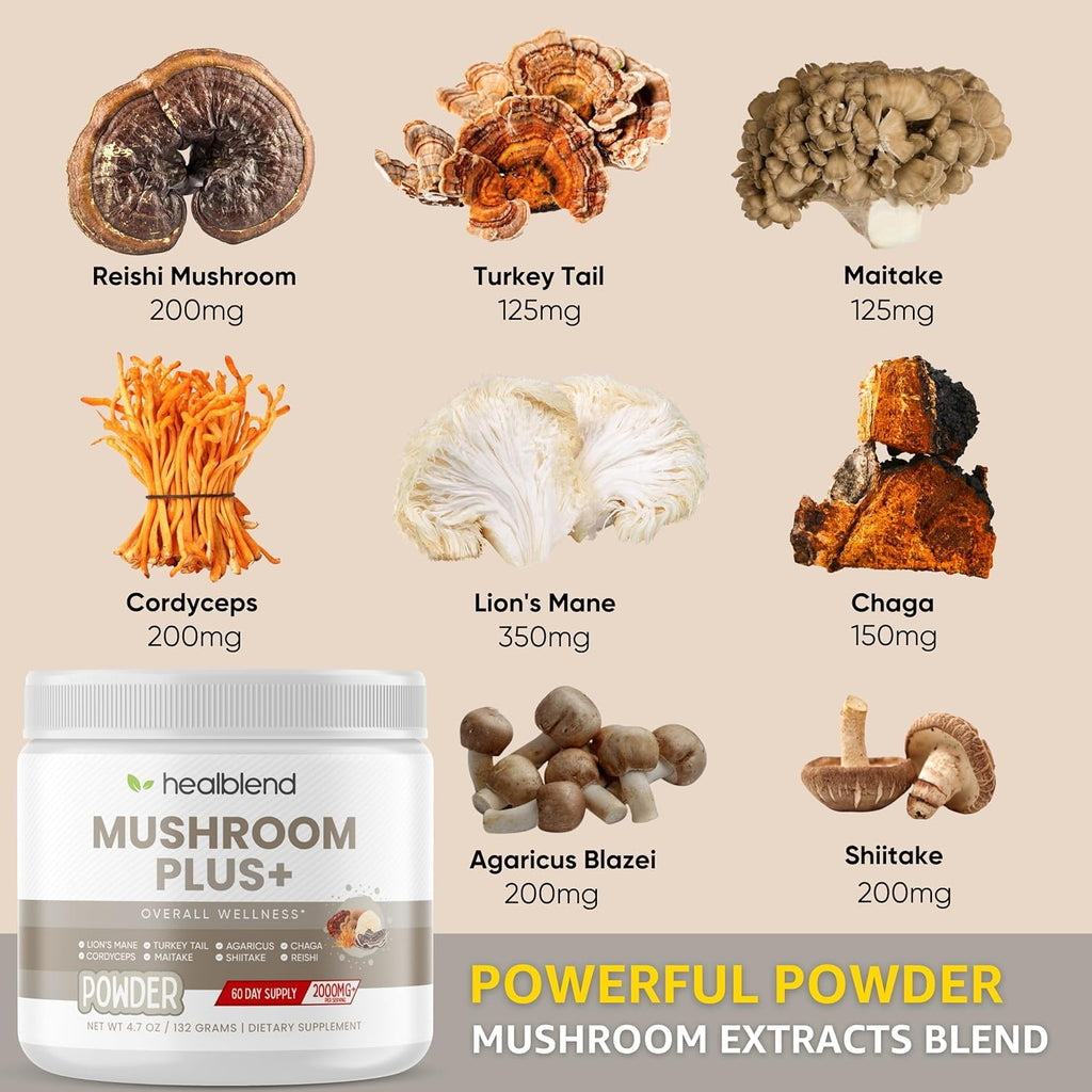Reishi mushrooms for stress relief