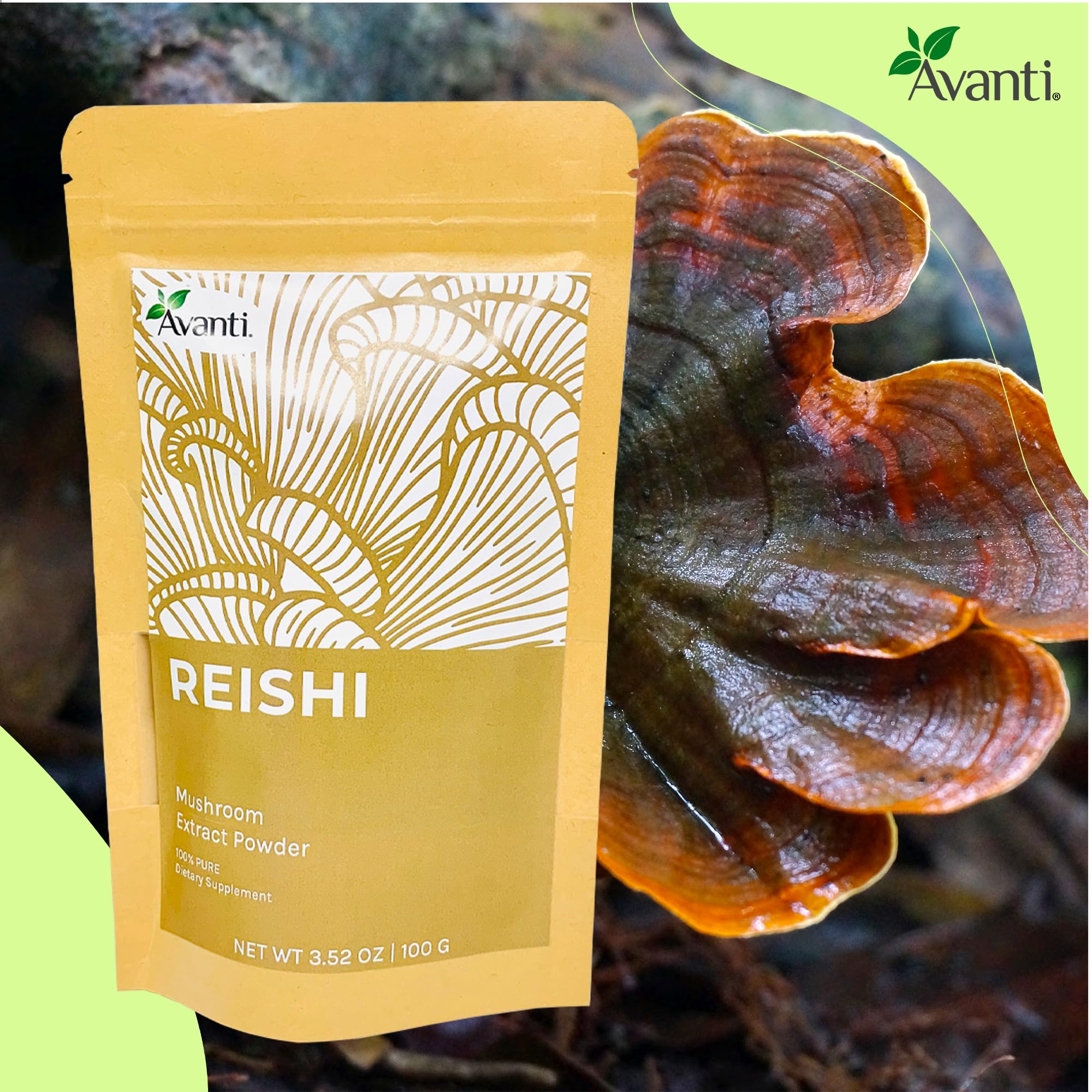 reishi mushrooms for stress relief