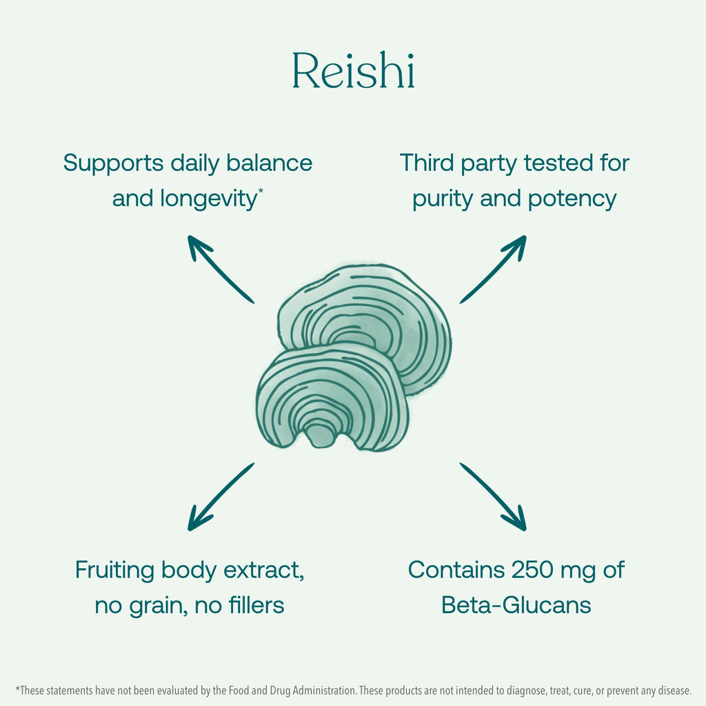Reishi mushrooms for stress relief