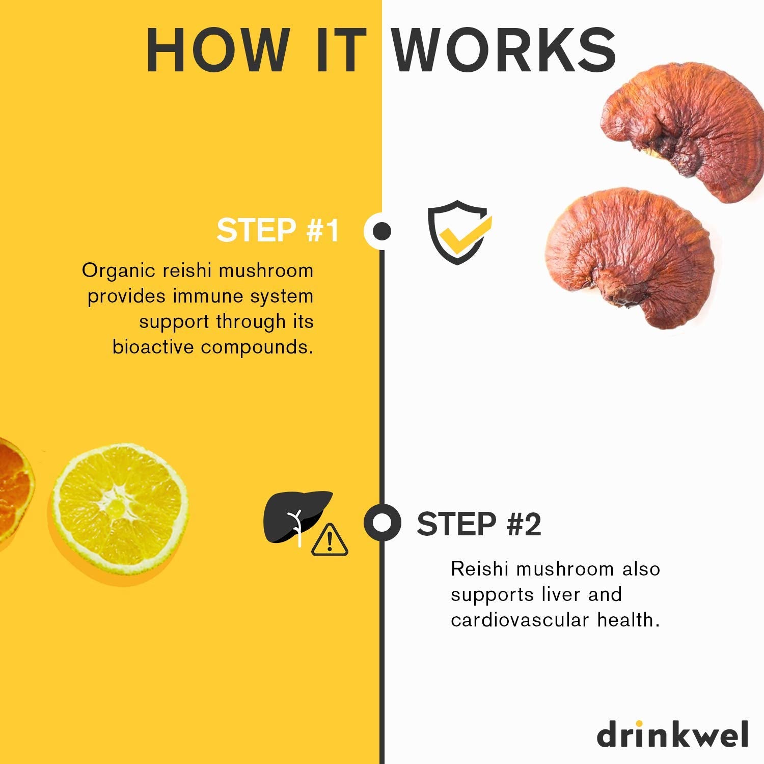 Reishi mushrooms for stress relief
