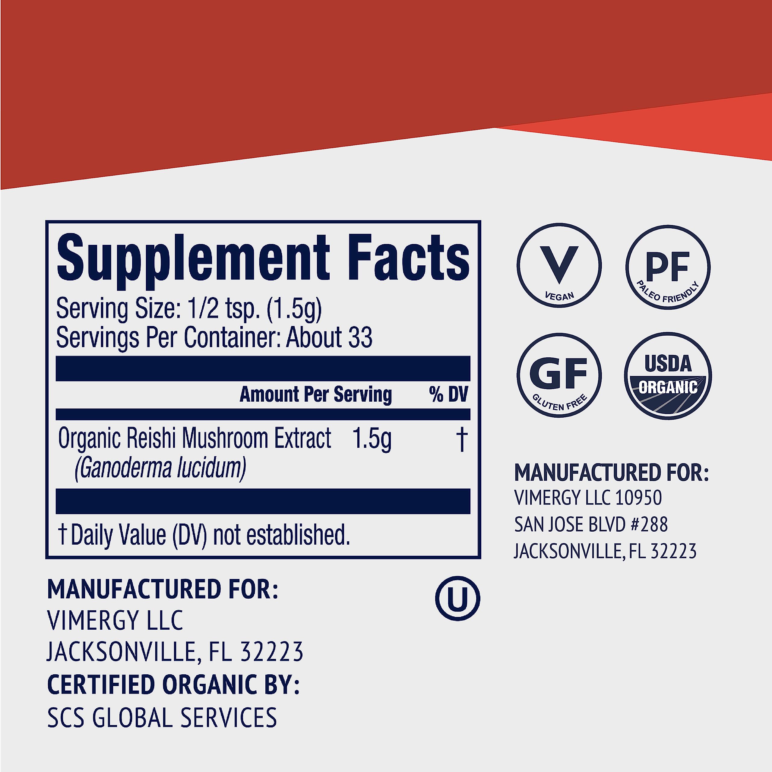 reishi powder for enhanced vitality