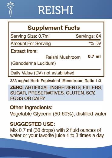 Reishi tincture for immune support