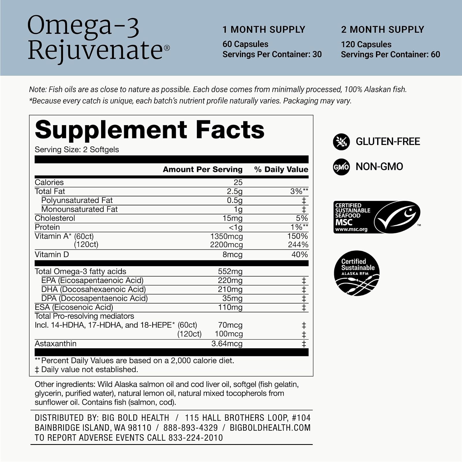 rejuvenate your body with Omega-3