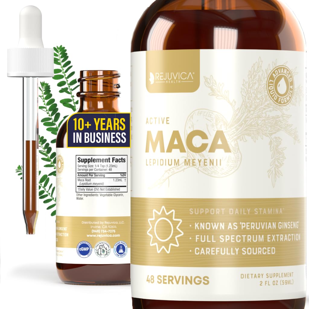 Rejuvica Health Active Maca benefits