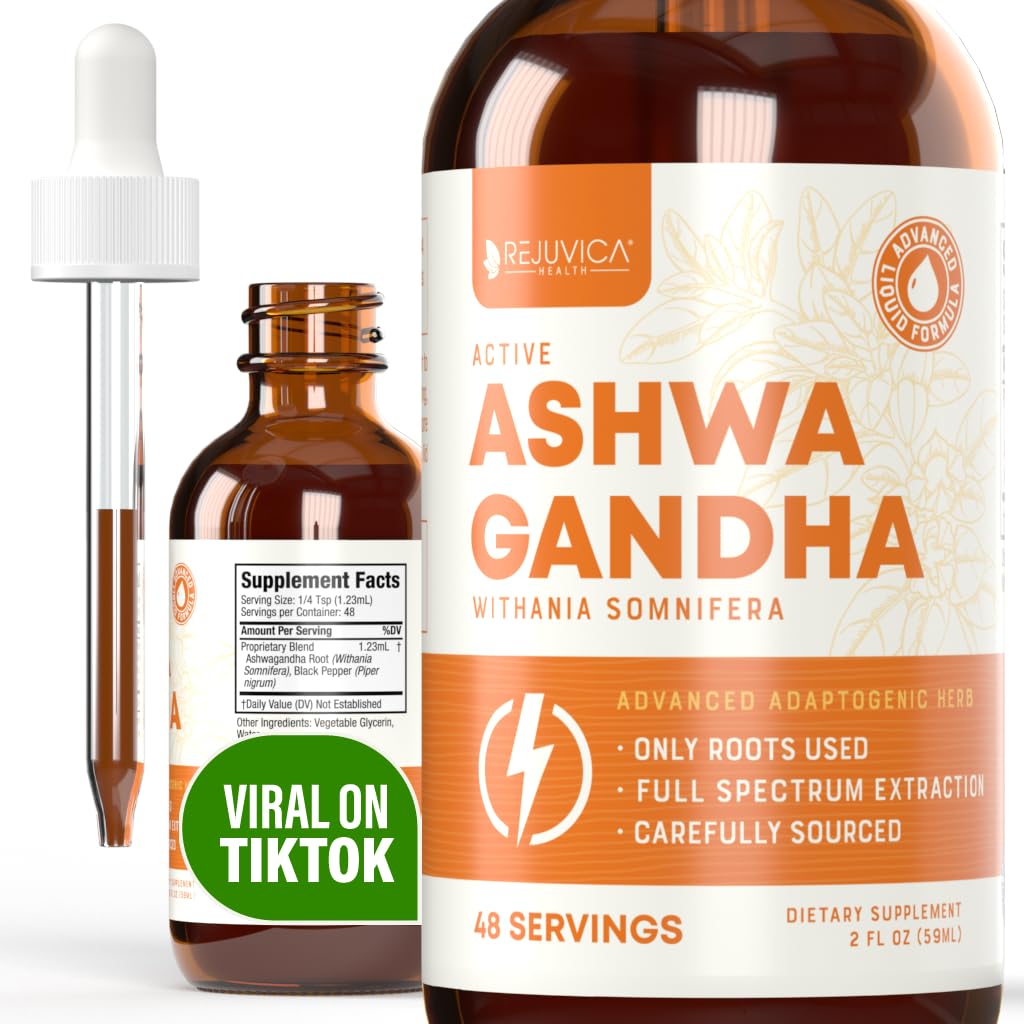 Rejuvica Health ashwagandha liquid drops