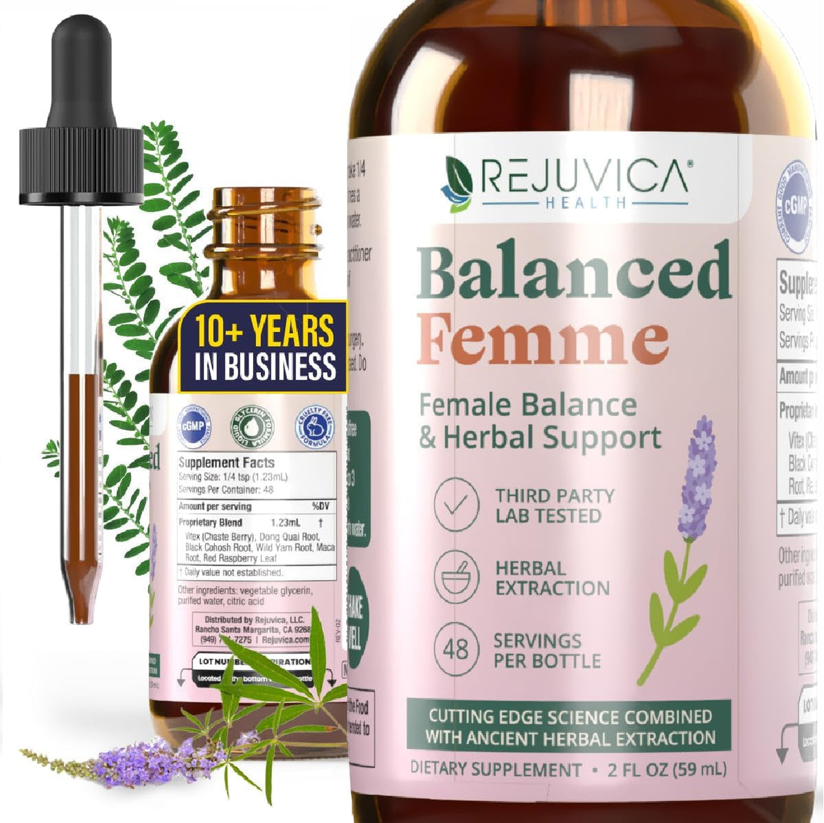 Rejuvica Health Balanced Femme benefits