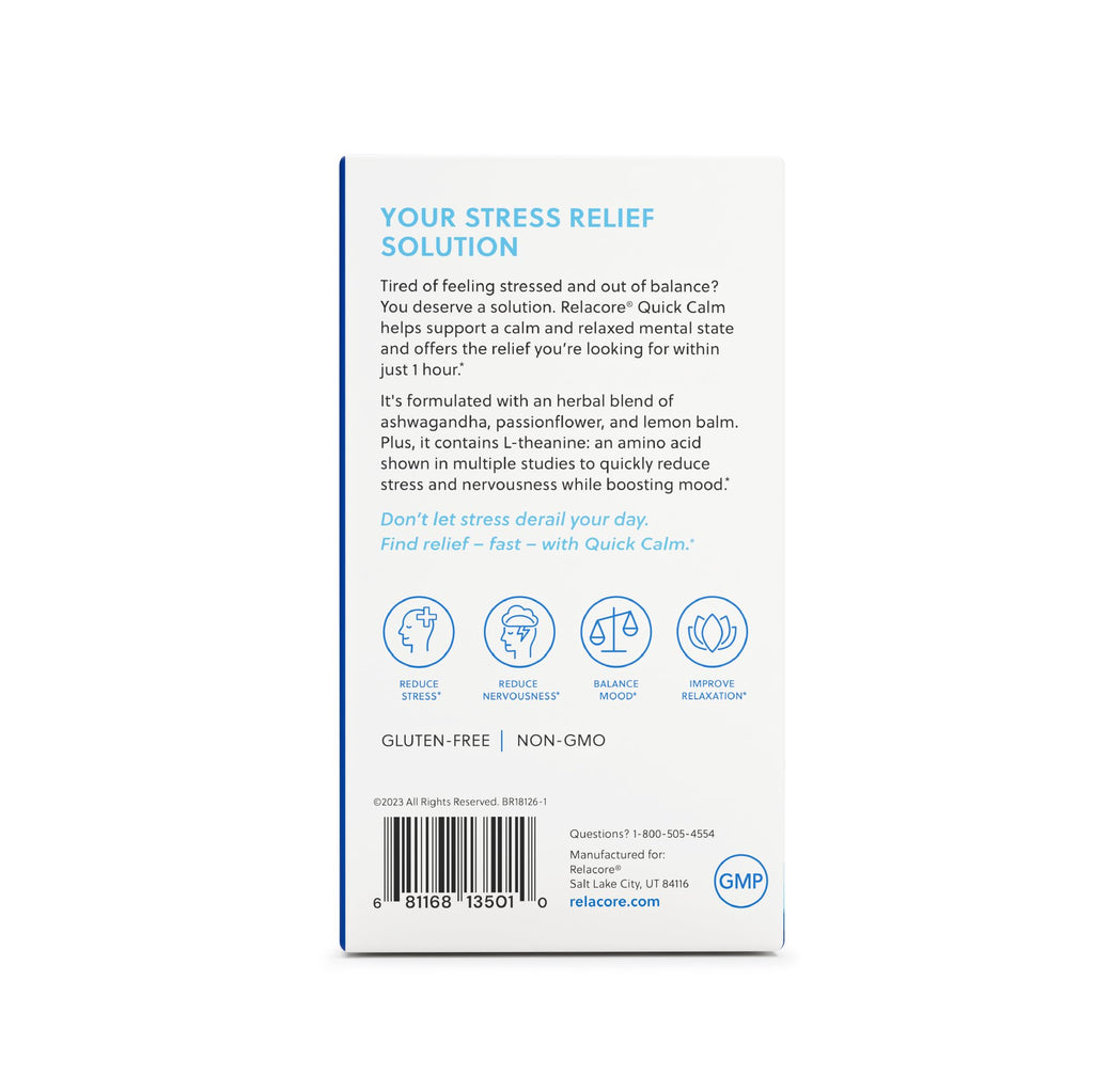 Relacore Quick Calm for daily wellness