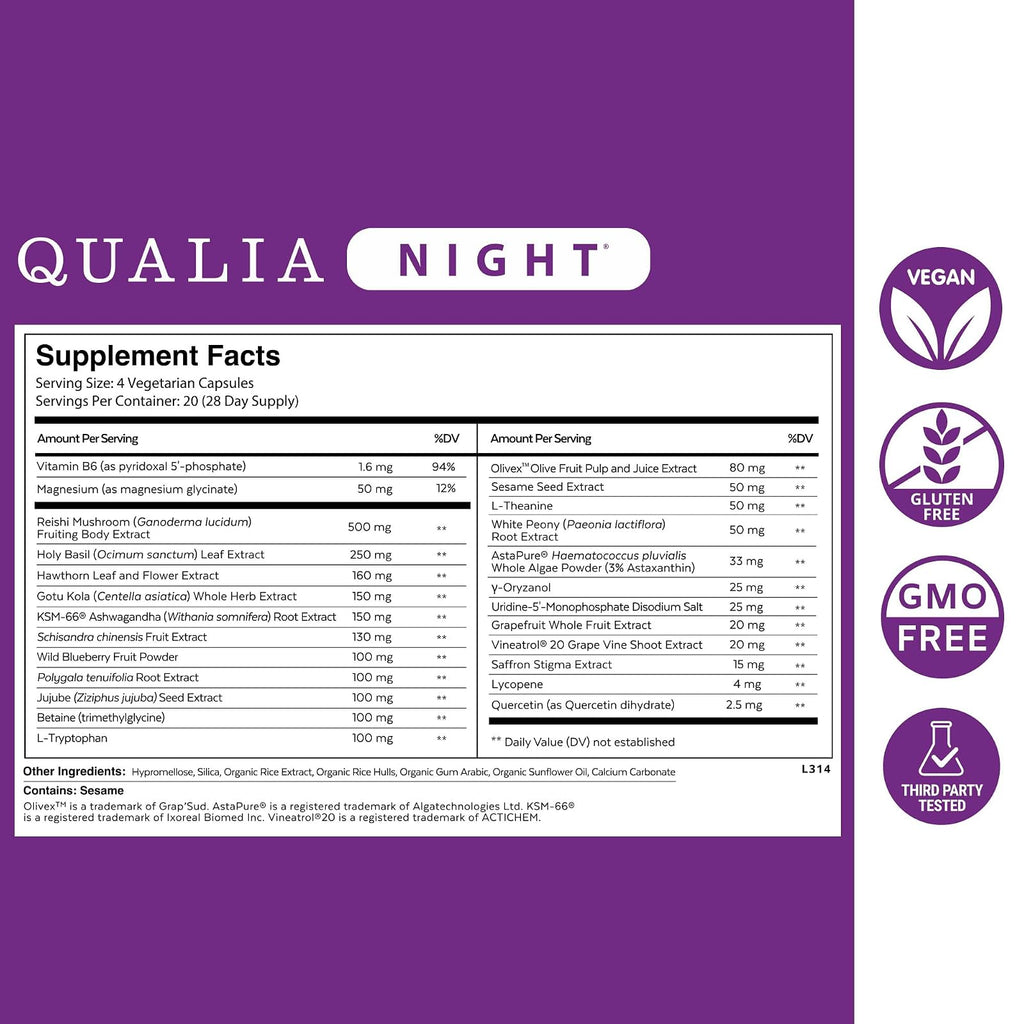 Relaxation and rest with Qualia