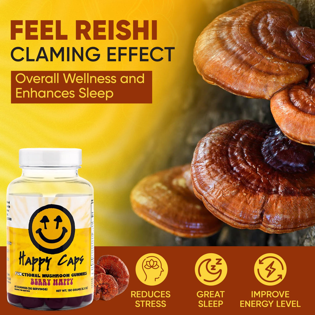 relaxation benefits of mushroom gummies