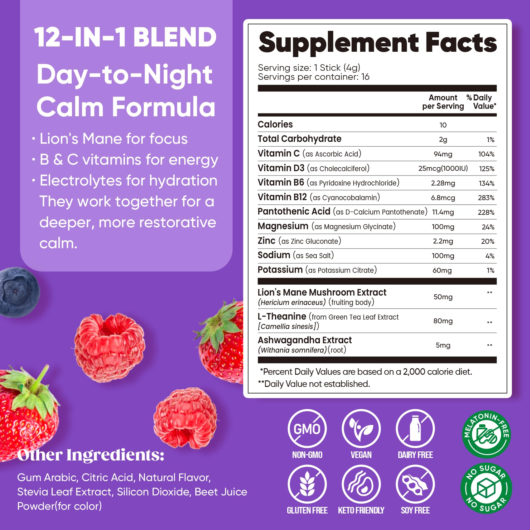 relaxation drink mix for adults