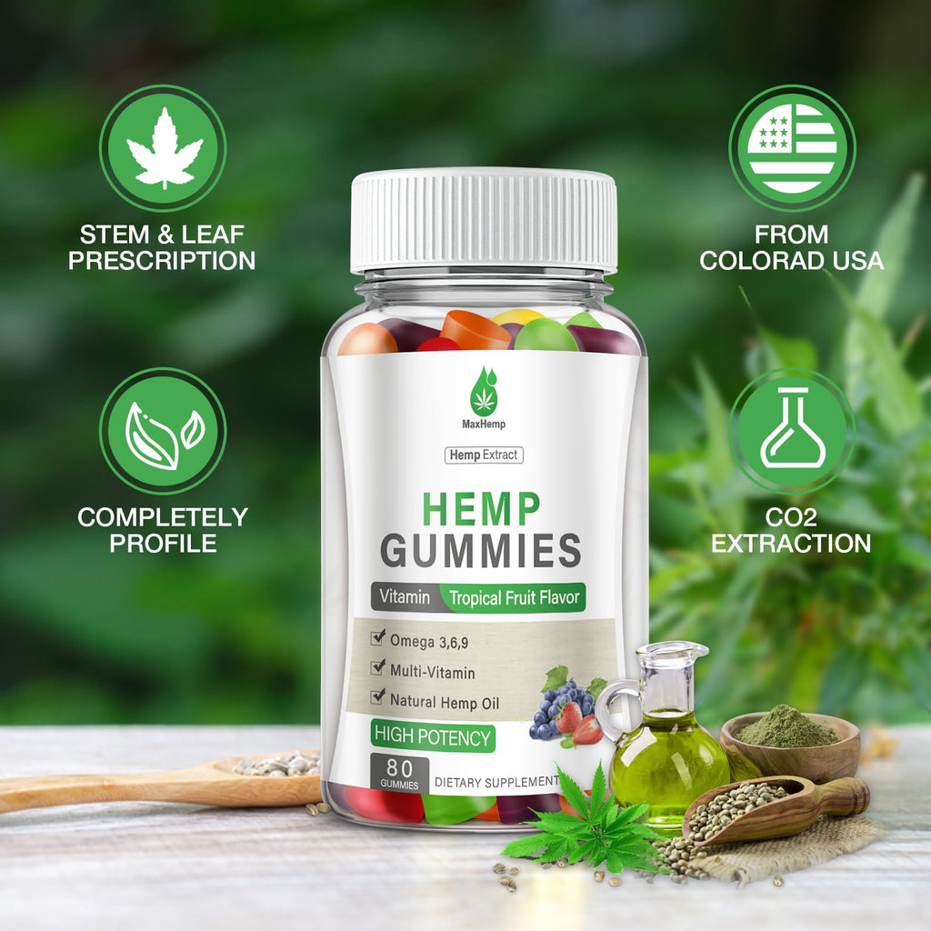 relaxation multivitamins with hemp extract