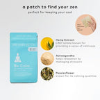 Relaxation patches with hemp extract