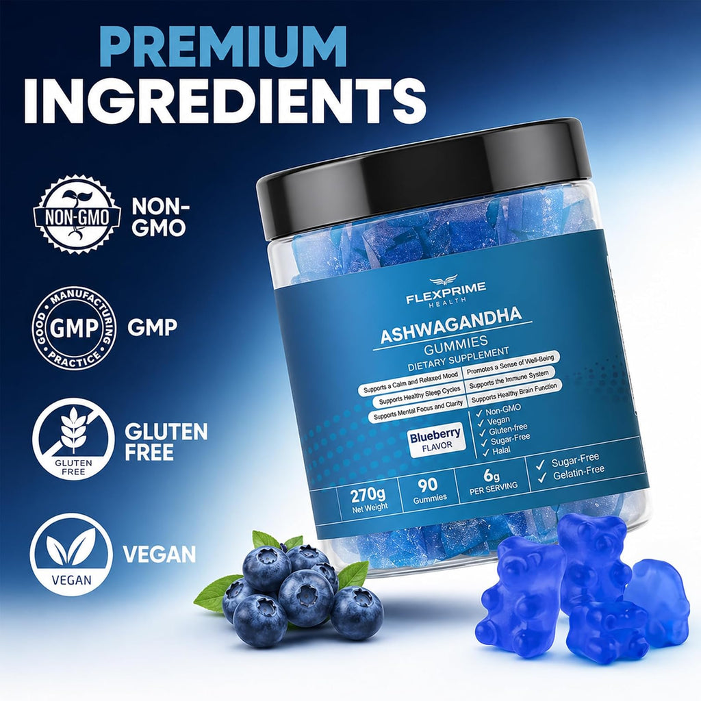 Relaxation support Ashwagandha gummy supplements