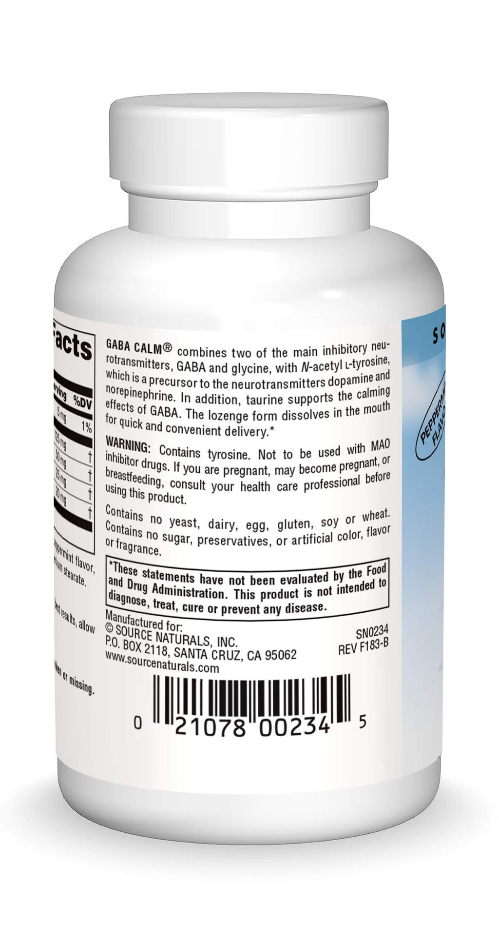 Relaxation support blended supplements