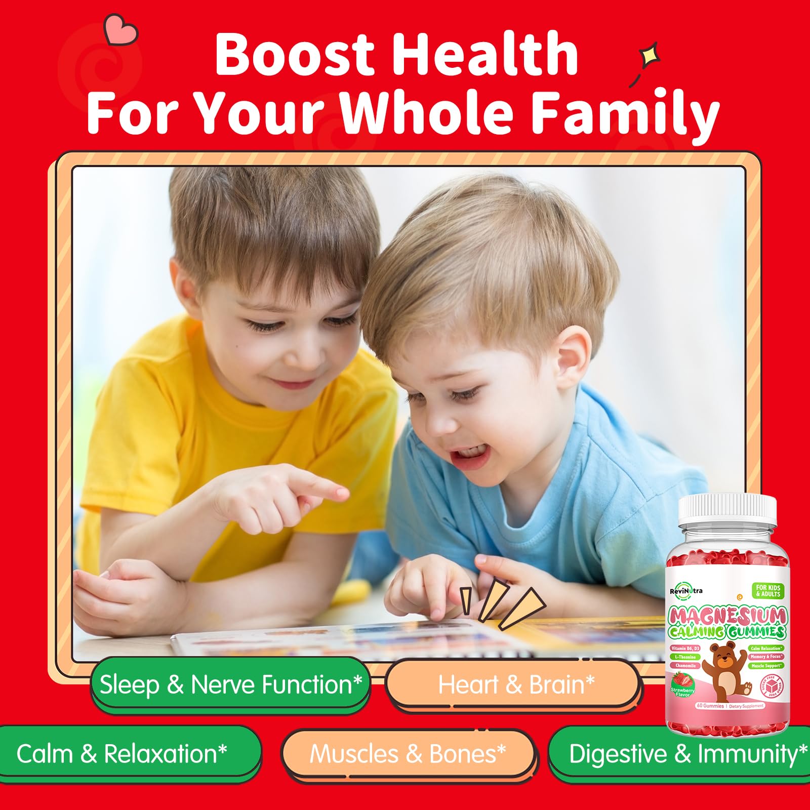 relaxation support magnesium for children