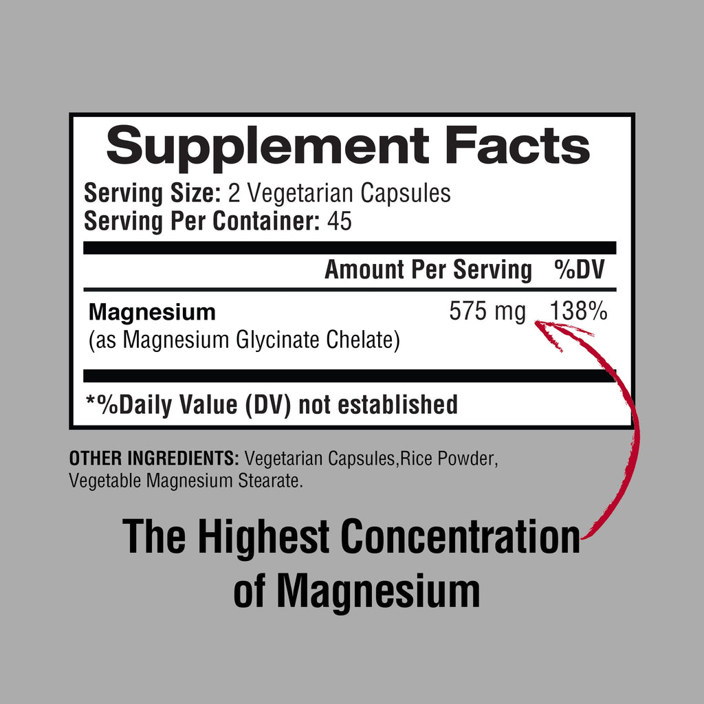 relaxation support magnesium glycinate