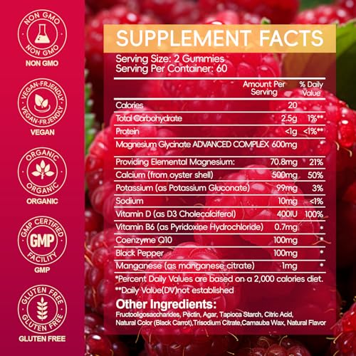 relaxation support magnesium gummies