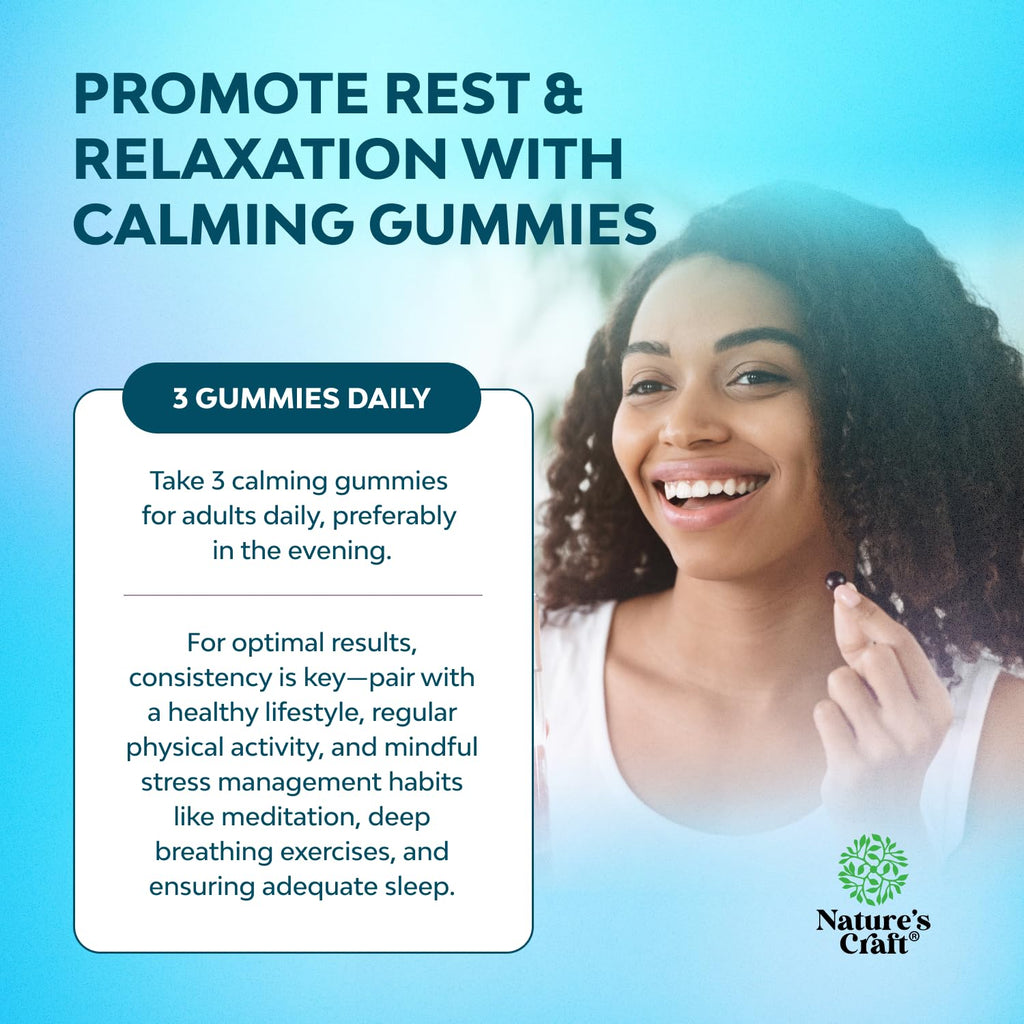relaxation support with blended supplements