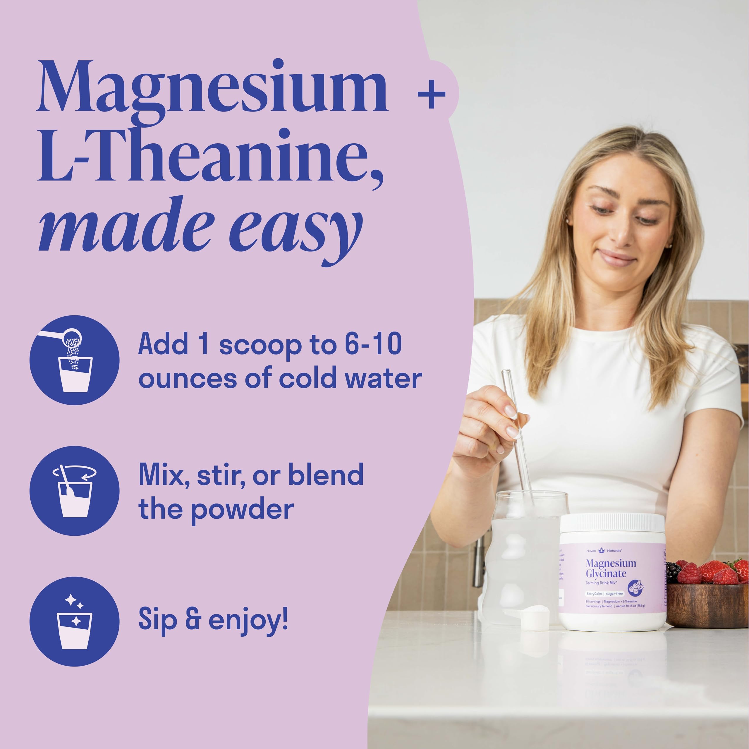 relaxation support with magnesium glycinate