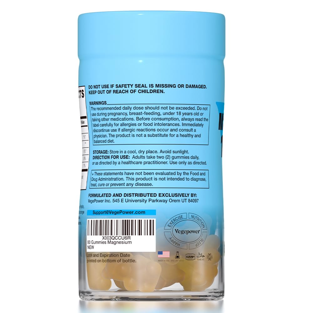 relaxation support with magnesium gummies