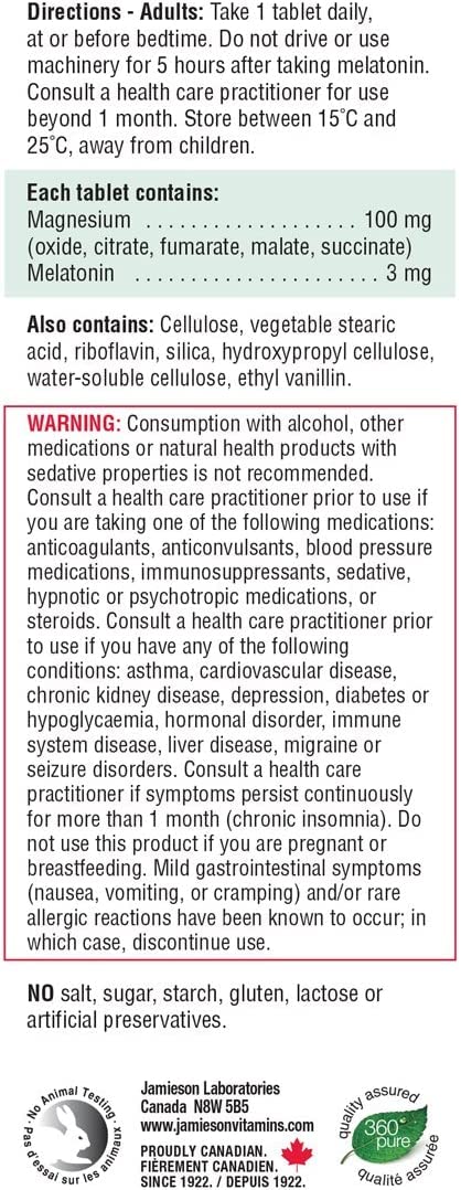 relaxation support with magnesium tablets