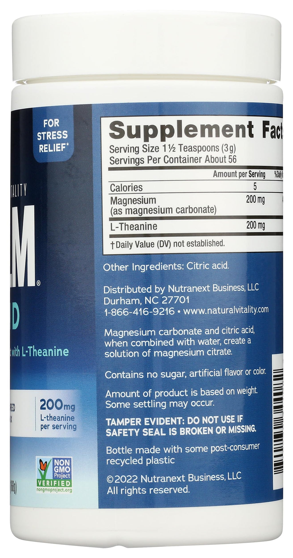 relaxation support with magnesium