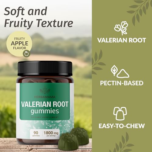 relaxation support with valerian gummies