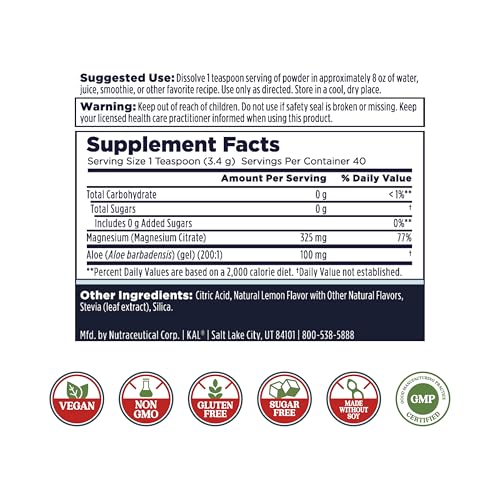 relaxation with magnesium aloe vera