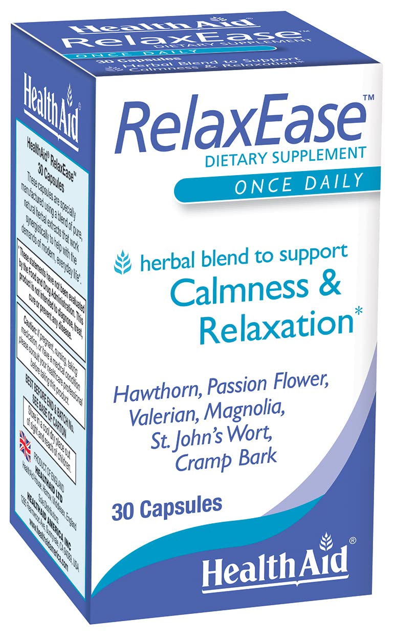 RelaxEase herbal blend for stress relief