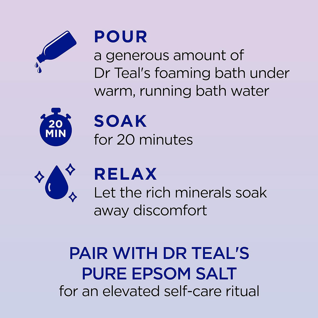 Relaxing bath spray for better sleep