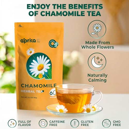 relaxing bedtime chamomile tea