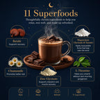 relaxing bedtime cocoa beverage