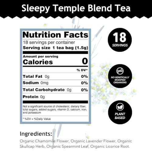 relaxing bedtime tea for sleep