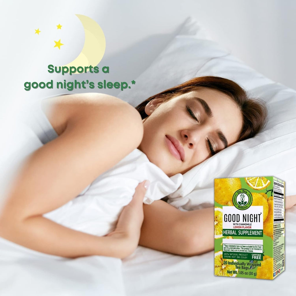 relaxing bedtime tea for sleep
