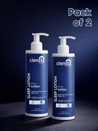 Relaxing body lotion with magnesium