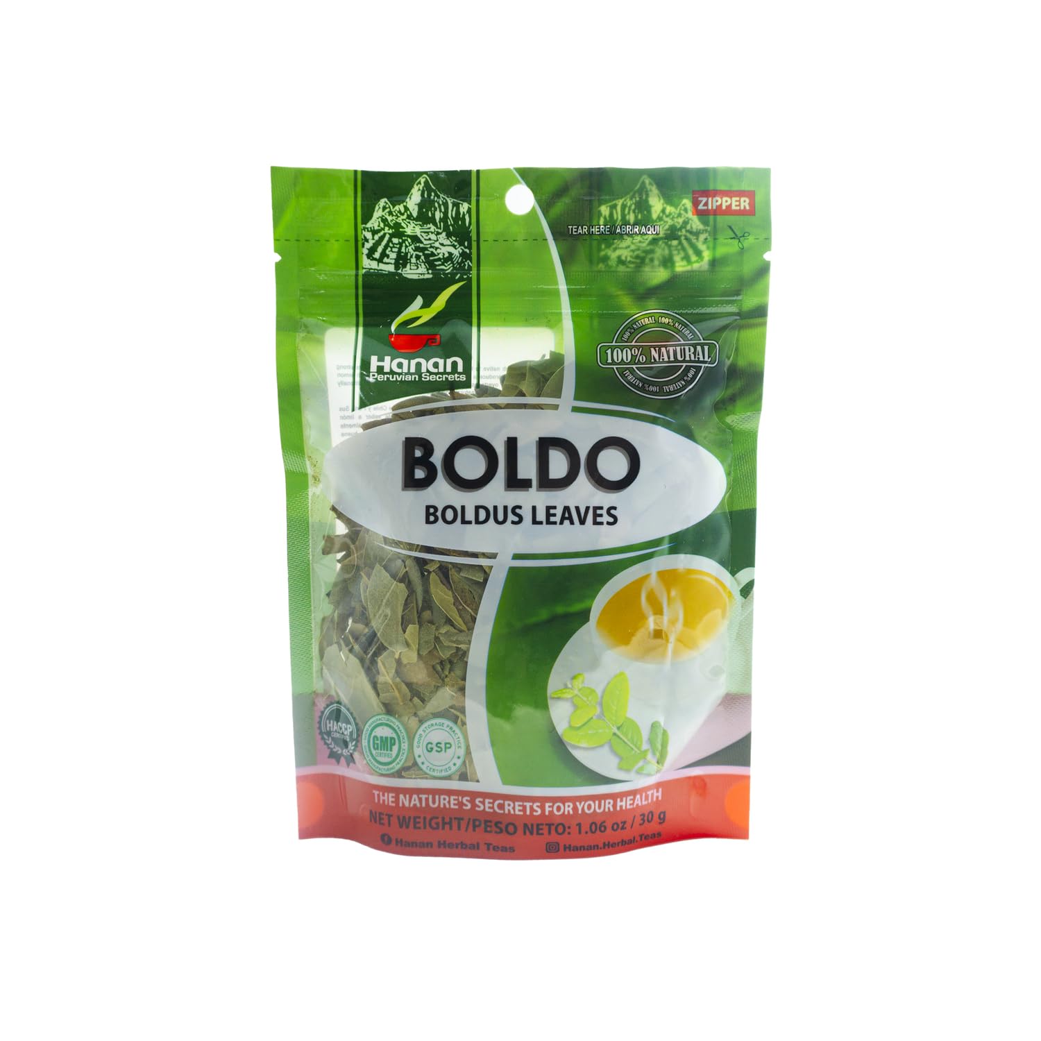 Relaxing Boldo tea for wellness