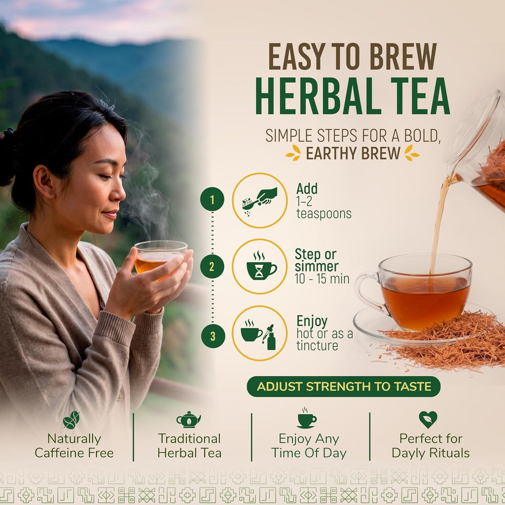 relaxing Cat's Claw tea experience