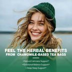 relaxing chamomile herbal tea